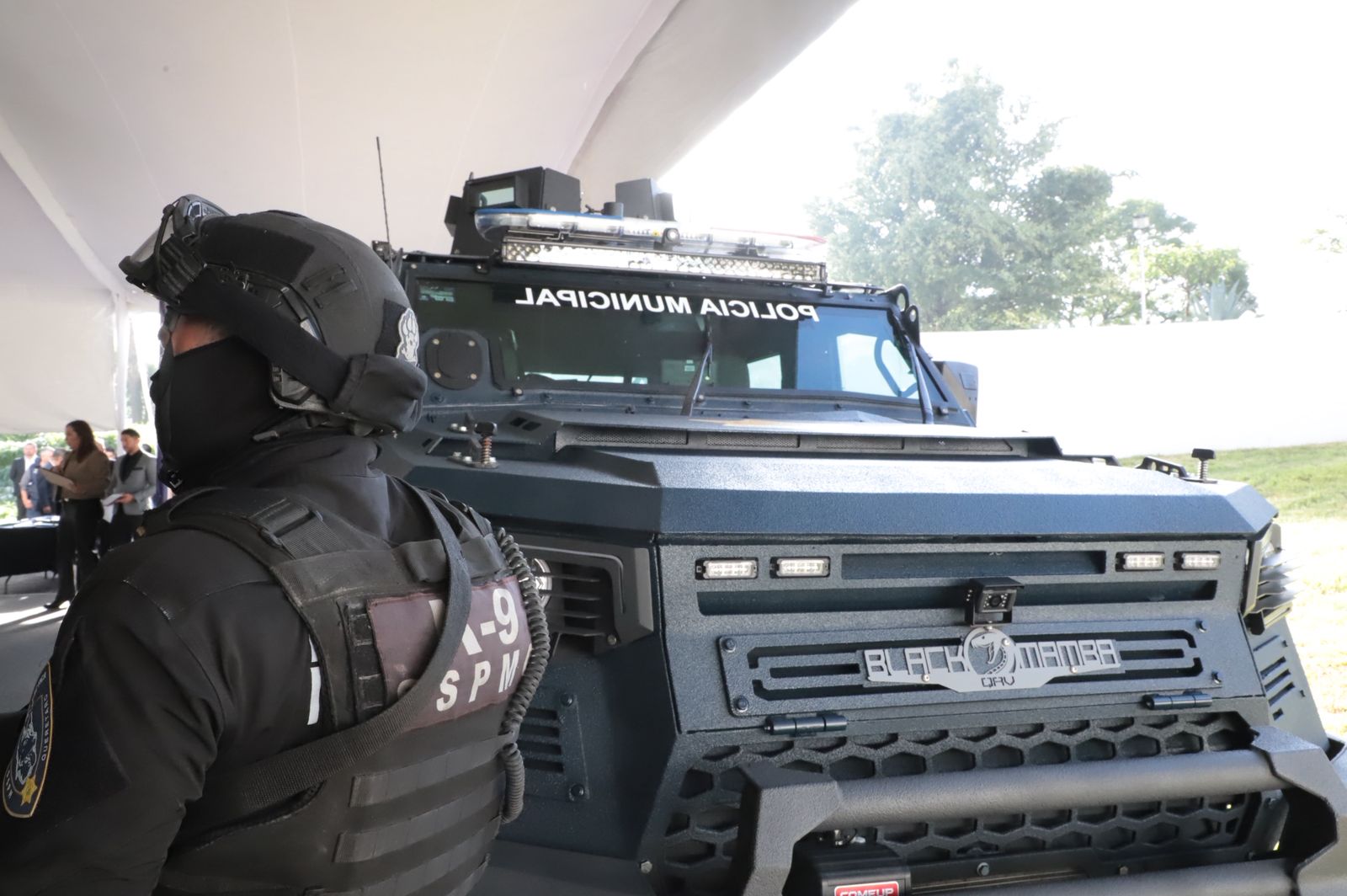 Celebran aniversario de la SSPM con nuevo vehículo de reacción; presentan el Black Mamba - Plaza ...